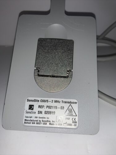 Sonosite C60/5-2 MHz Curved Array Transducer Sonosite, 60mm, P02115-03 ...