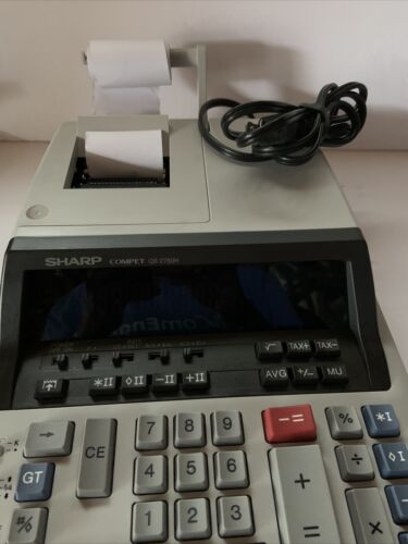 Sharp Compet QS-2760H Printing Calculator - Trinity Med Stores