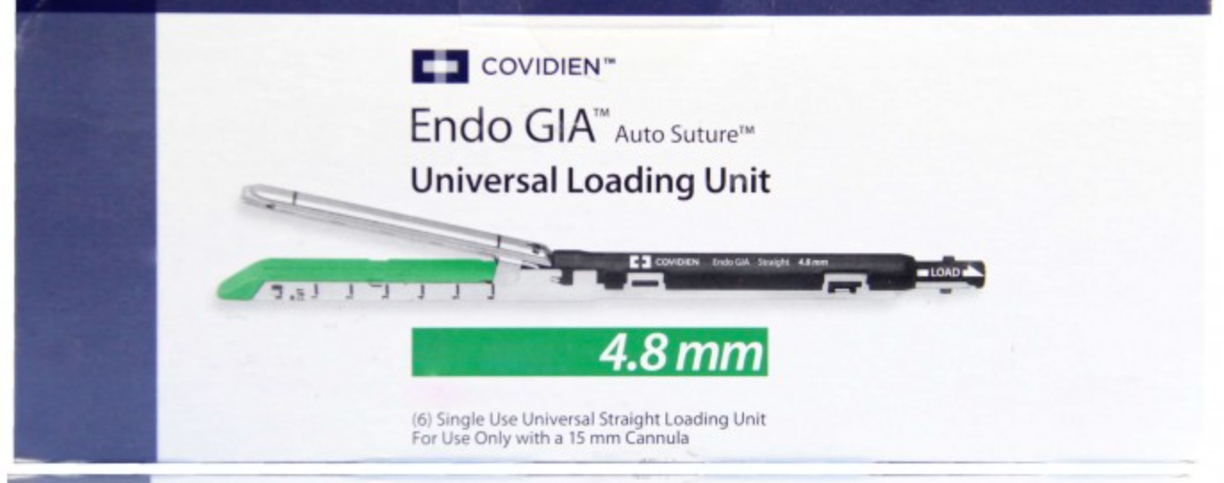 (6/BX) Endo GIA Universal Straight 60 – 4.8 Green Single Use Loading ...